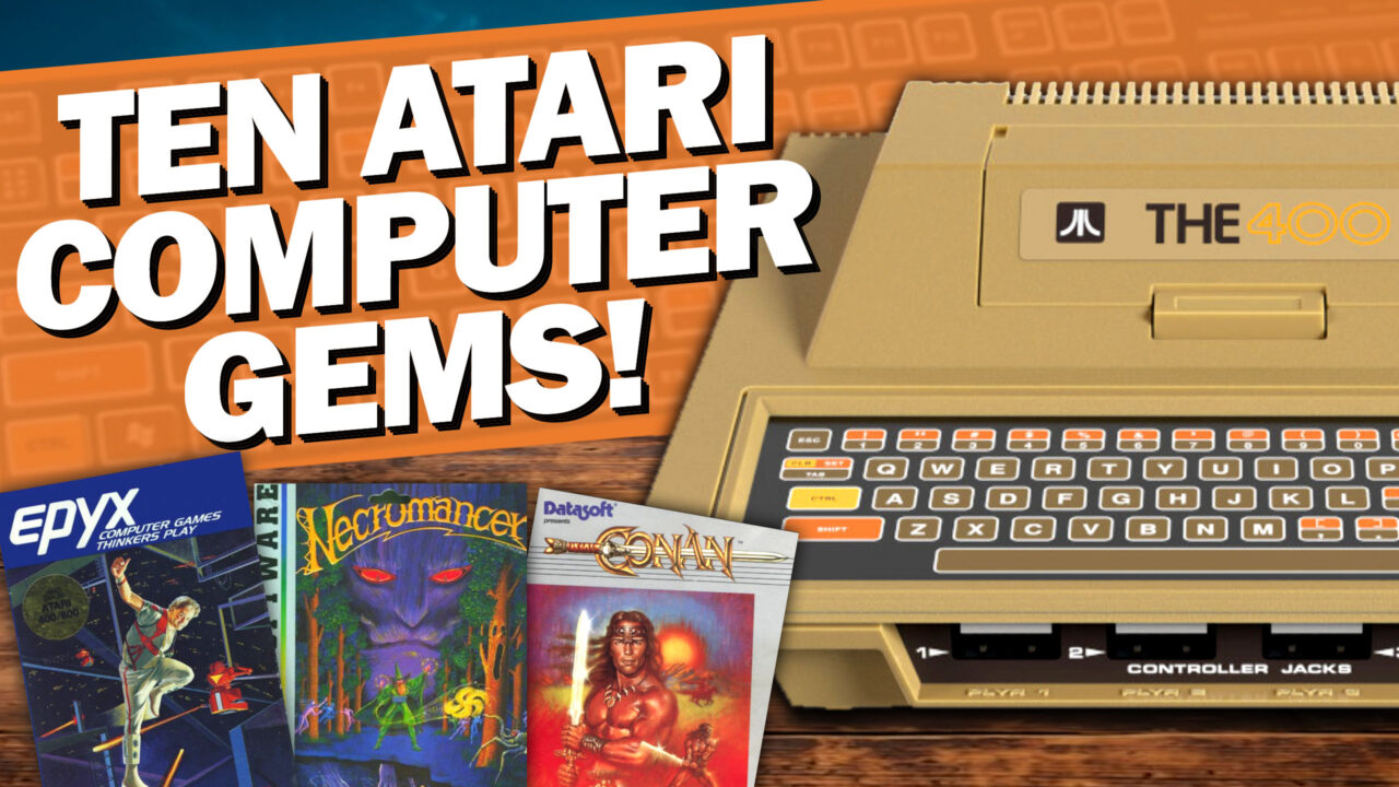 10 Atari 8-bit Computer Games You MUST PLAY on THE400 Mini! – GenXGrownUp