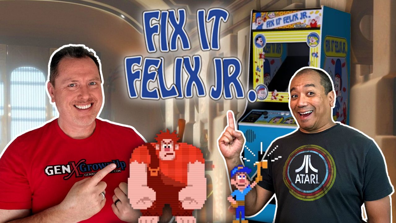 Fix It Felix Jr. Arcade Mini Arcade Game Review – GenXGrownUp