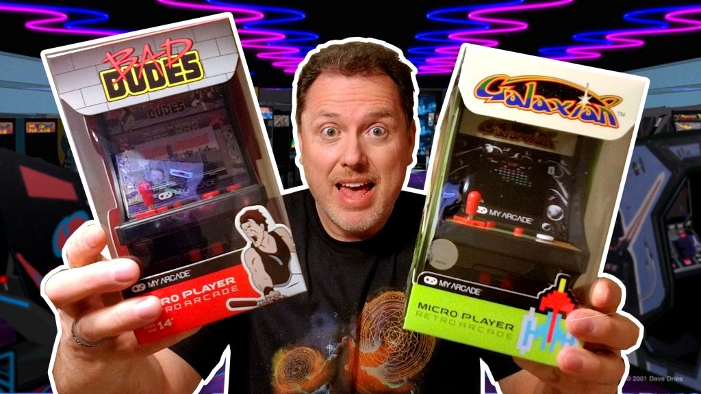Arcade Classics Galaga vs My Arcade Galaga | Mini Arcade Showdown ...