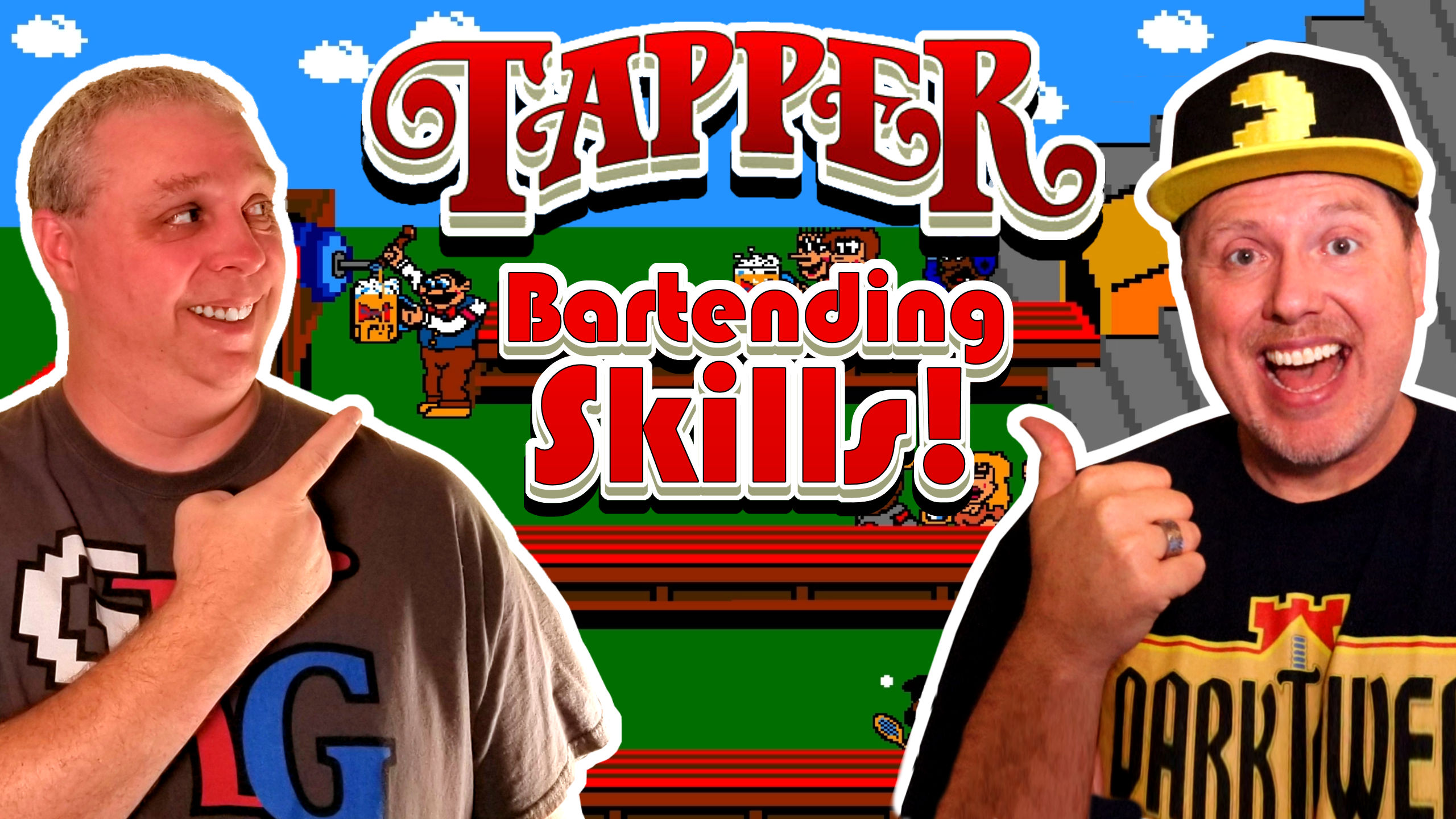 Top Bartending Skills – FROM A VIDEO GAME?! – GenXGrownUp