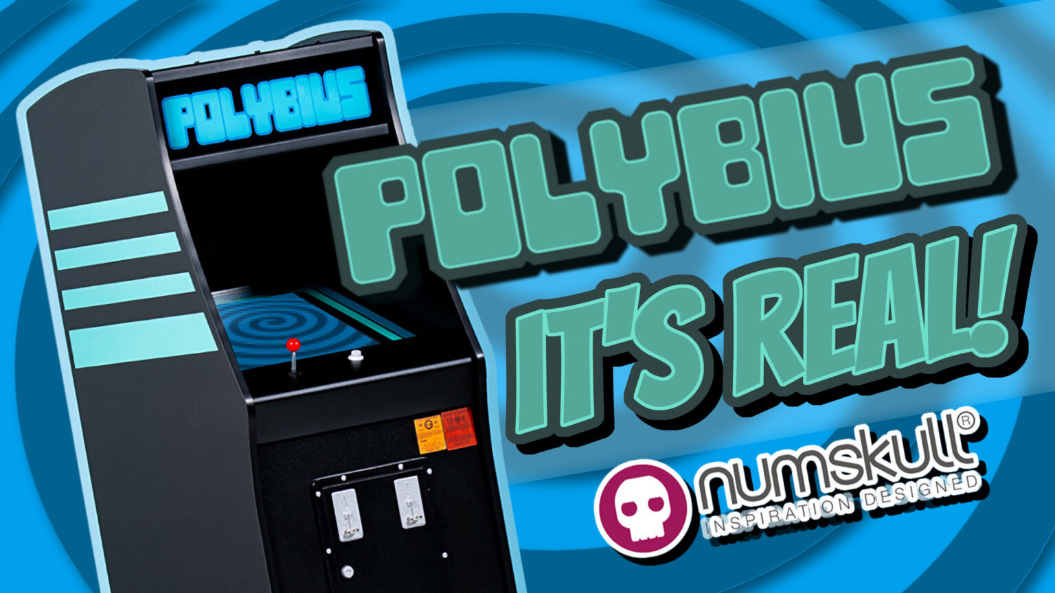 Polybius Quarter Arcade Cabinet Charger – IT’S FINALLY REAL! – GenXGrownUp