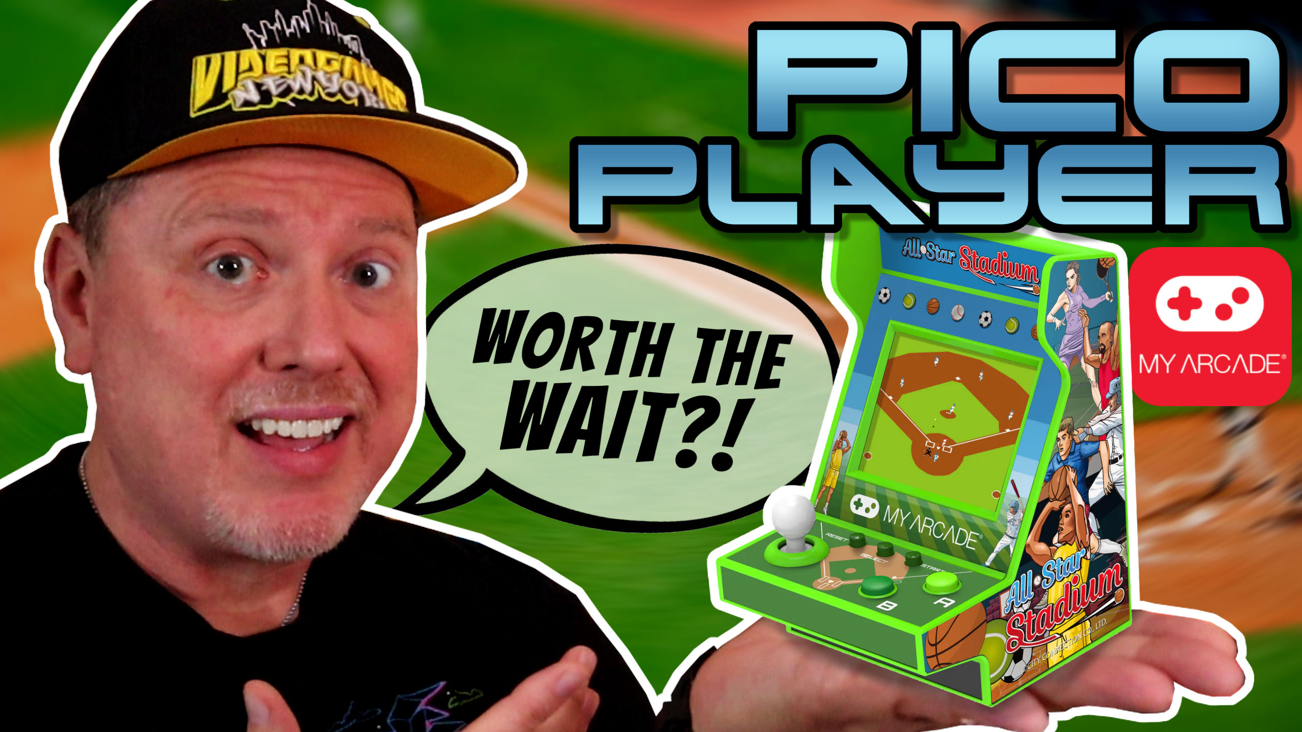 Pico Player Review – All-Star Stadium ALL NEW Model from My Arcade ...