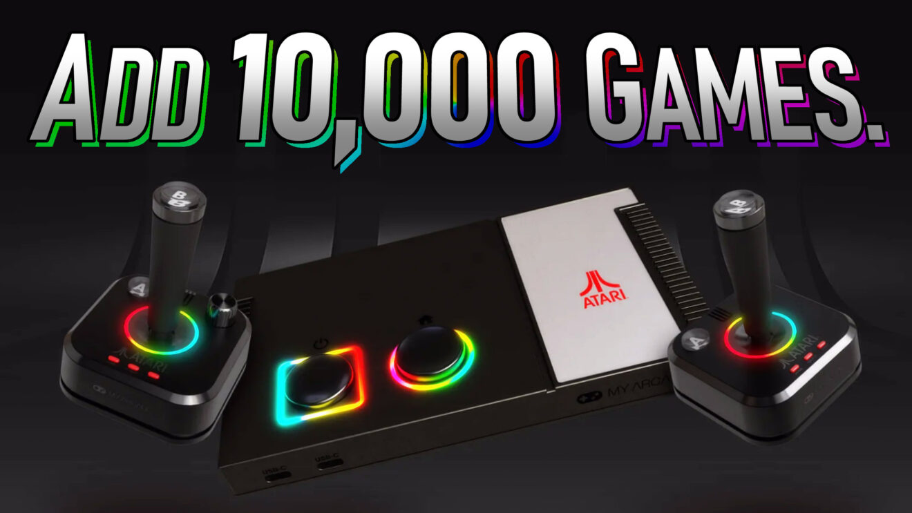 Atari Gamestation Pro SUPER SD EXPANSION! | Add Console & Arcade Games ...