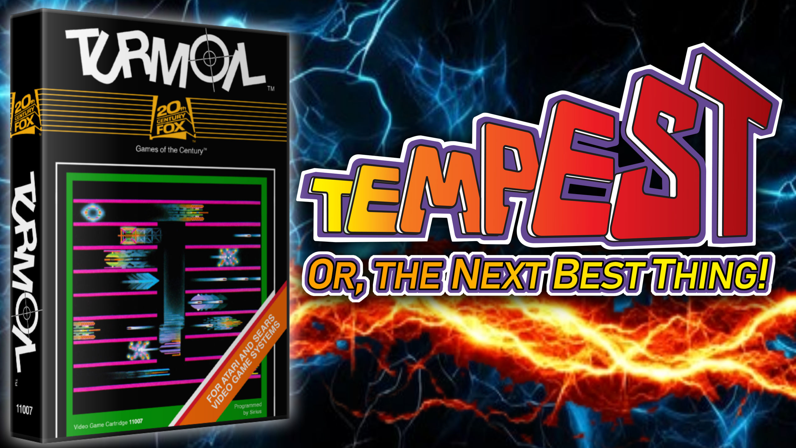 Atari 2600 Turmoil from 20th Century Fox | The BEST Tempest Experience ...