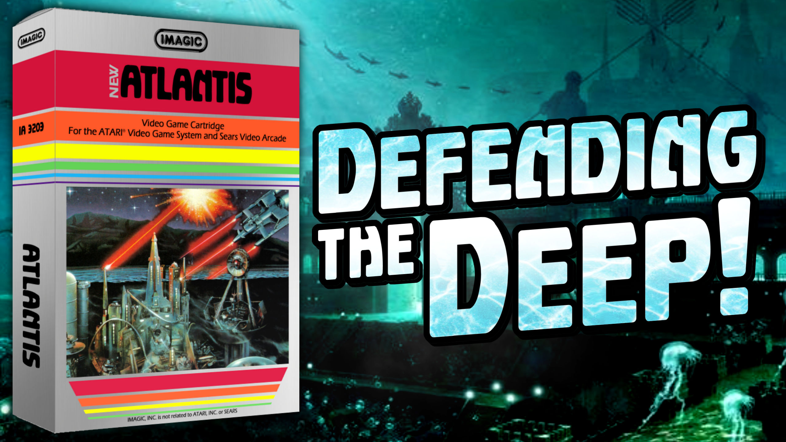 Atari 2600’s Atlantis from Imagic: I’ll Bet You Learn Something NEW ...