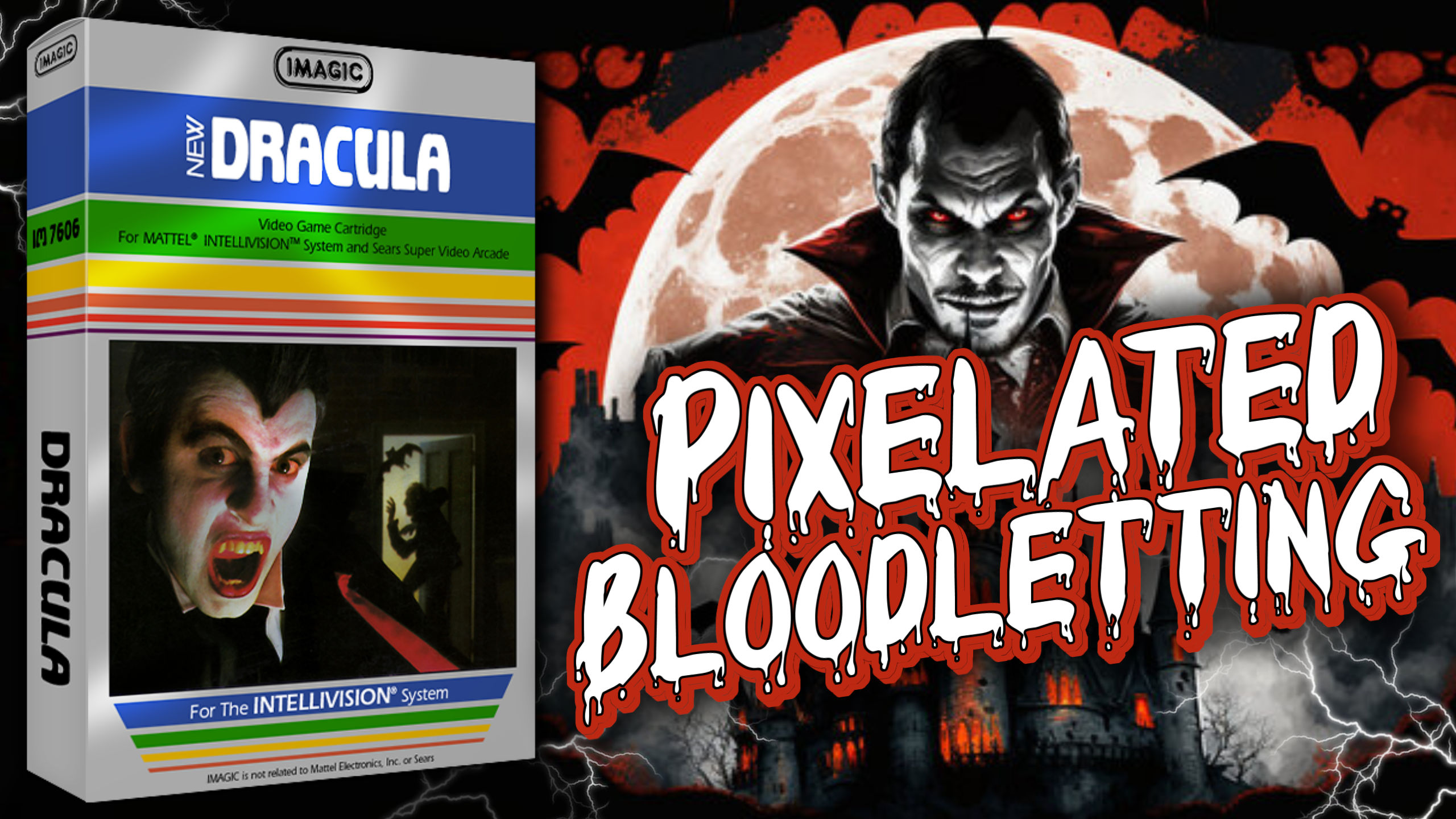 DRACULA on Intellivision | Was Imagic’s Vampire Game TOO VIOLENT ...