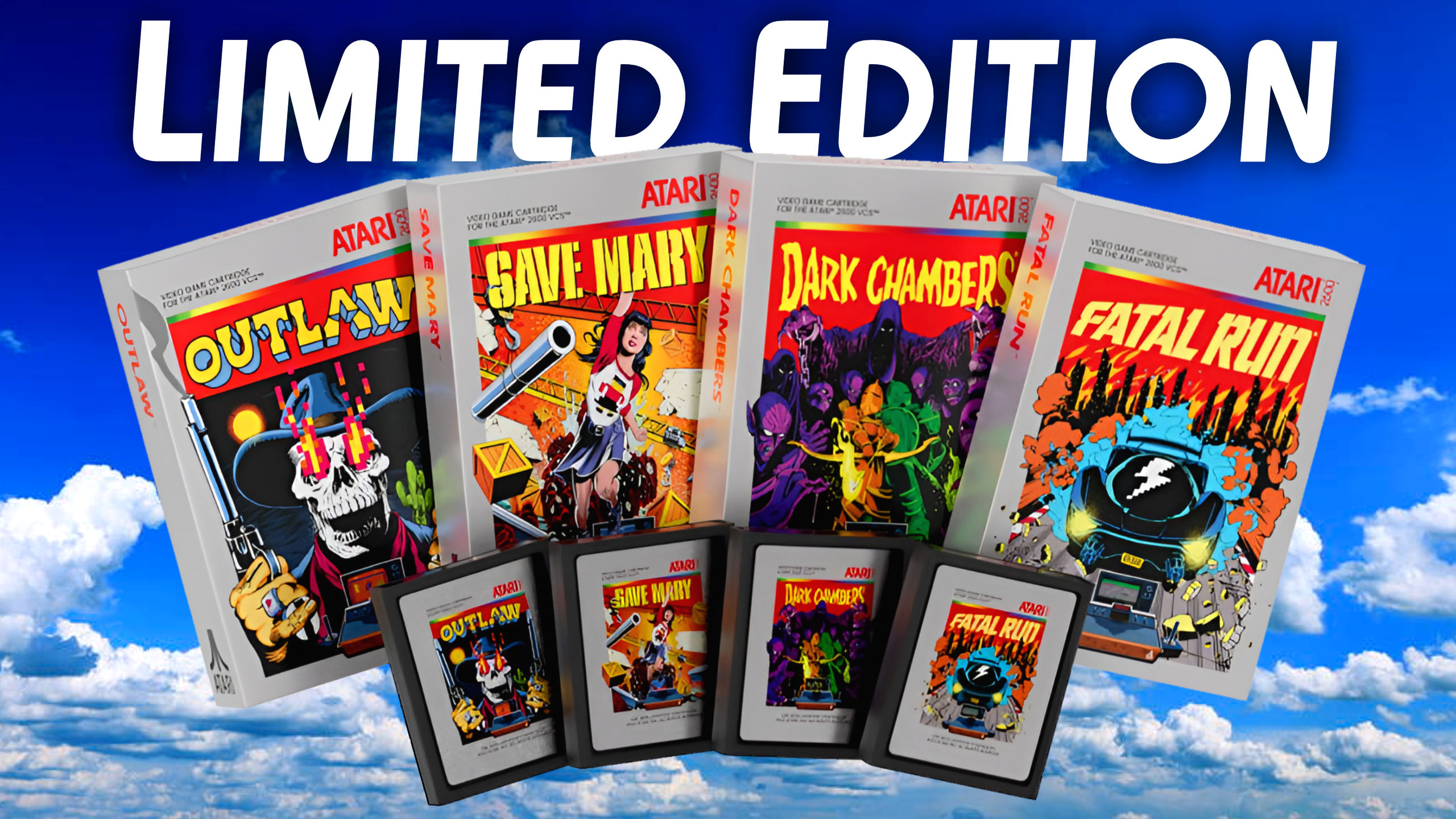 ONLY 500 COPIES of the Atari x Butcher Billy 2600 Cartridge Box Set ...