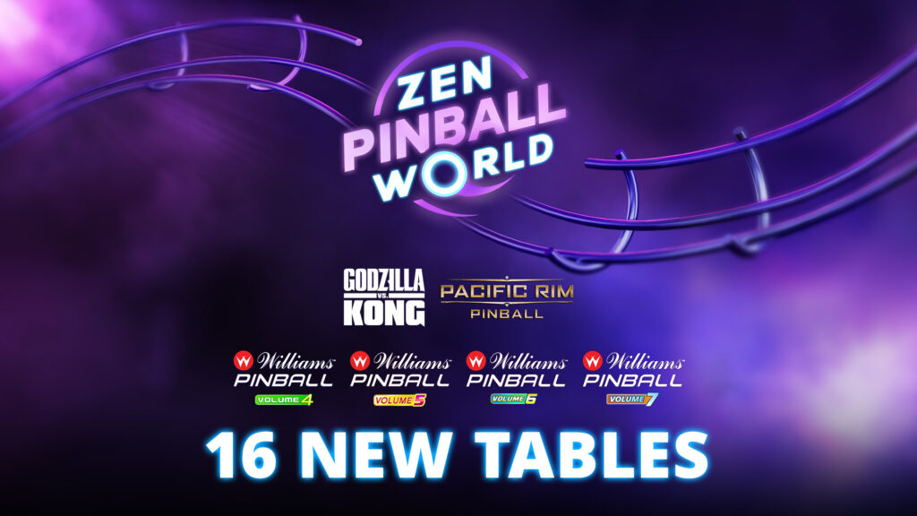 Zen Studios Launches 16 Tables in Content Update to ‘Zen Pinball World ...