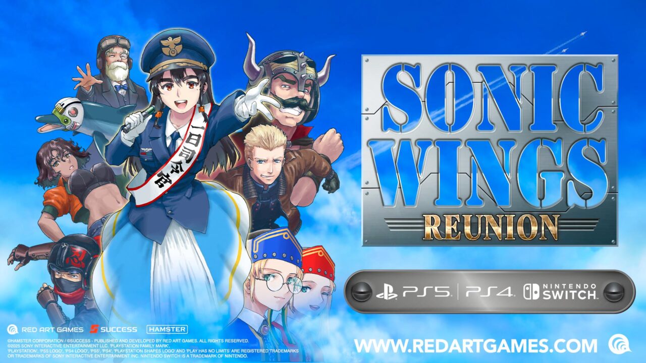 Sonic Wings Reunion unveils its beautiful Switch and PS5 physical ...
