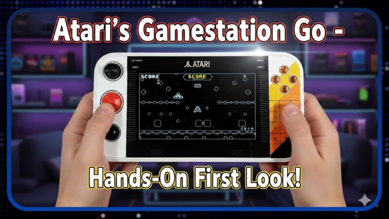 Atari’s Gamestation Go – Hands-On First Look! + More Retro News ...