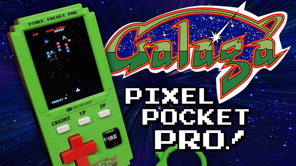 Galaga on Your KEYCHAIN? | NEW Pixel Pocket Pro Galaga from My Arcade ...