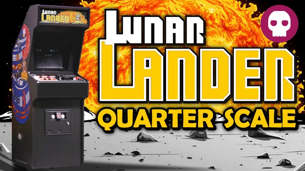 NEW Atari Lunar Lander QUARTER-SCALE Arcade Machine | Numskull Quarter ...