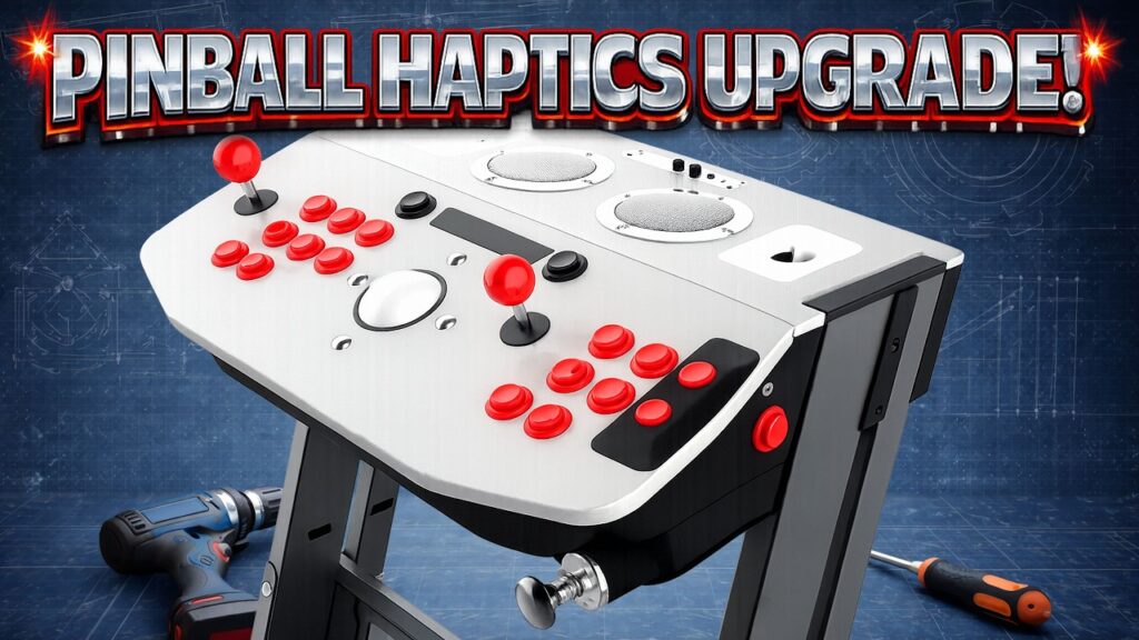 FEEL Your Pinball Tables with X-Force Haptic Upgrade Kit from X-Arcade ...